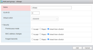 Understanding basics of VMware ESXi networking – CLI to API